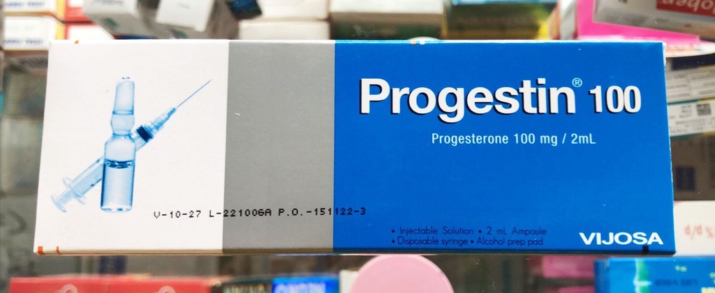 PROGESTIN 100mg x 1 ampolla iny | Farmacia502