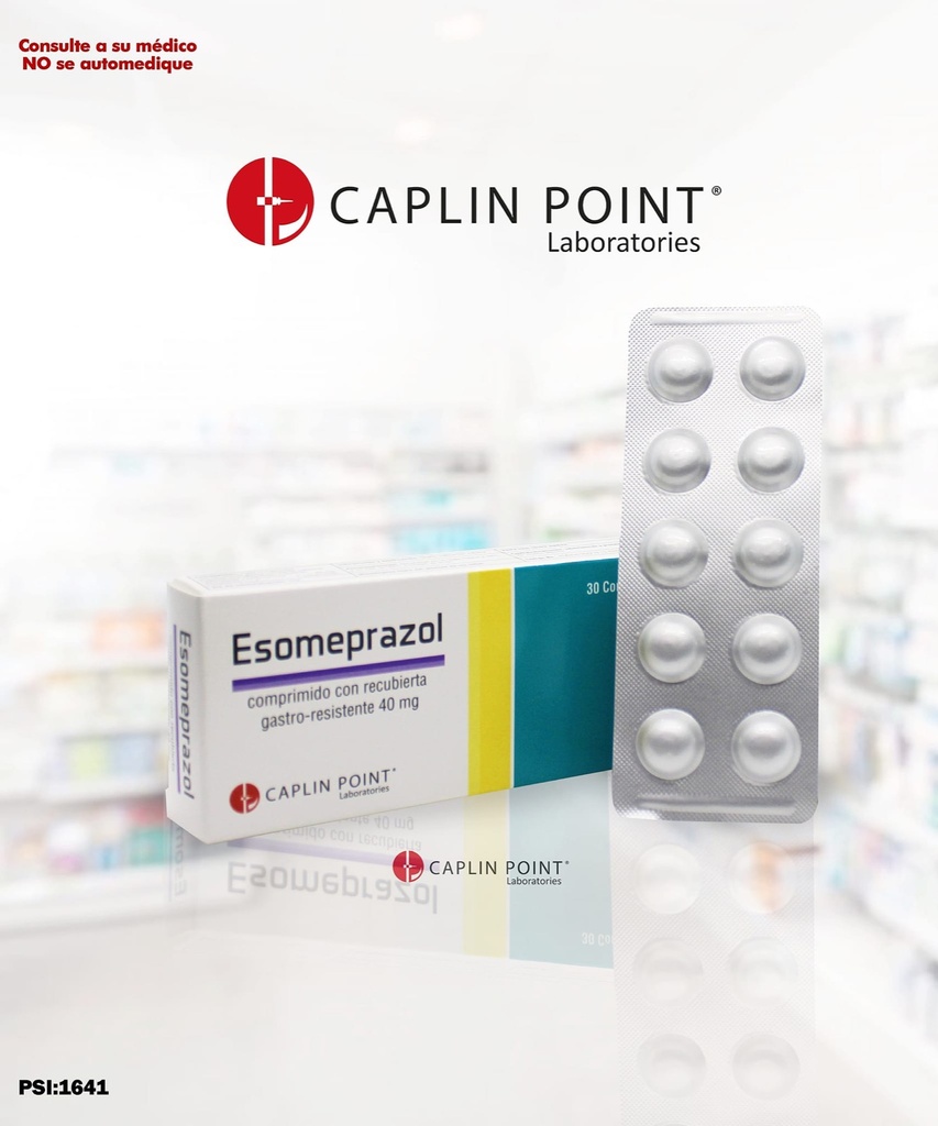 ESOMEPRAZOL 40MG - (CAPLIN POINT) | Farmacia502