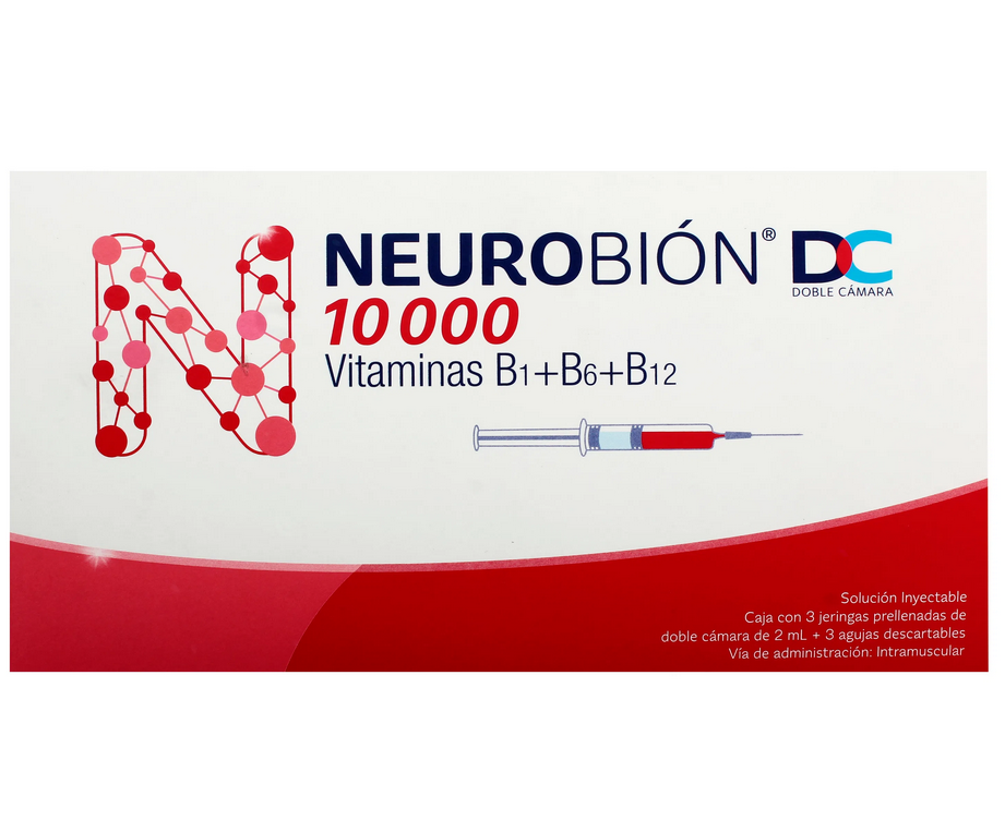 NEUROBION DC 10,000 CAJA X 1 DOSIS | Farmacia502