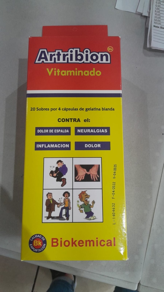ARTRIBION VITAMINADO | Farmacia502